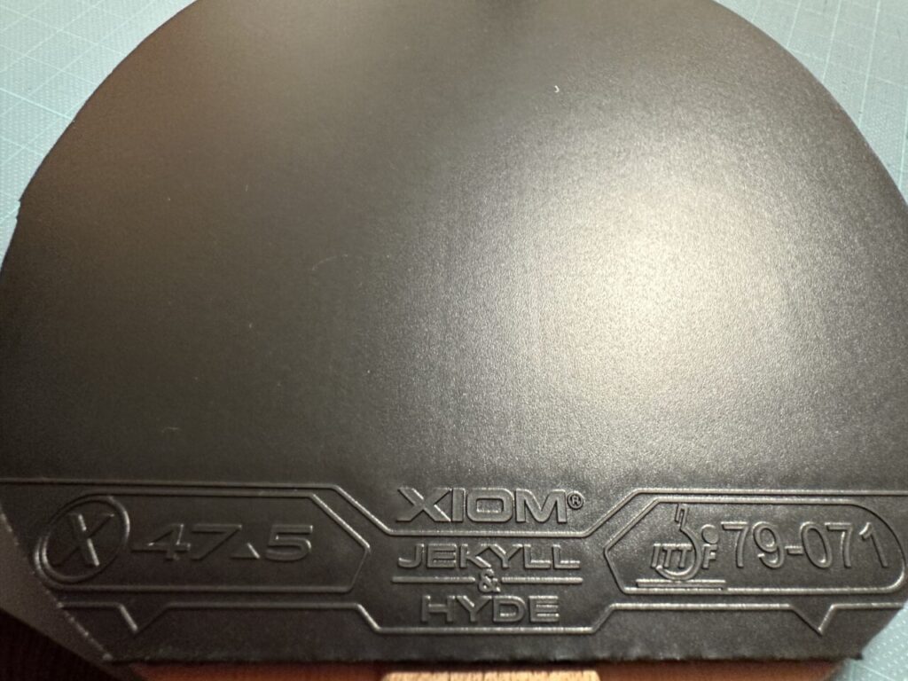 XIOMジキル＆ハイドのVとXはどう違う？【卓球ラバーレビュー】 | 赤い服を着て出かけよう